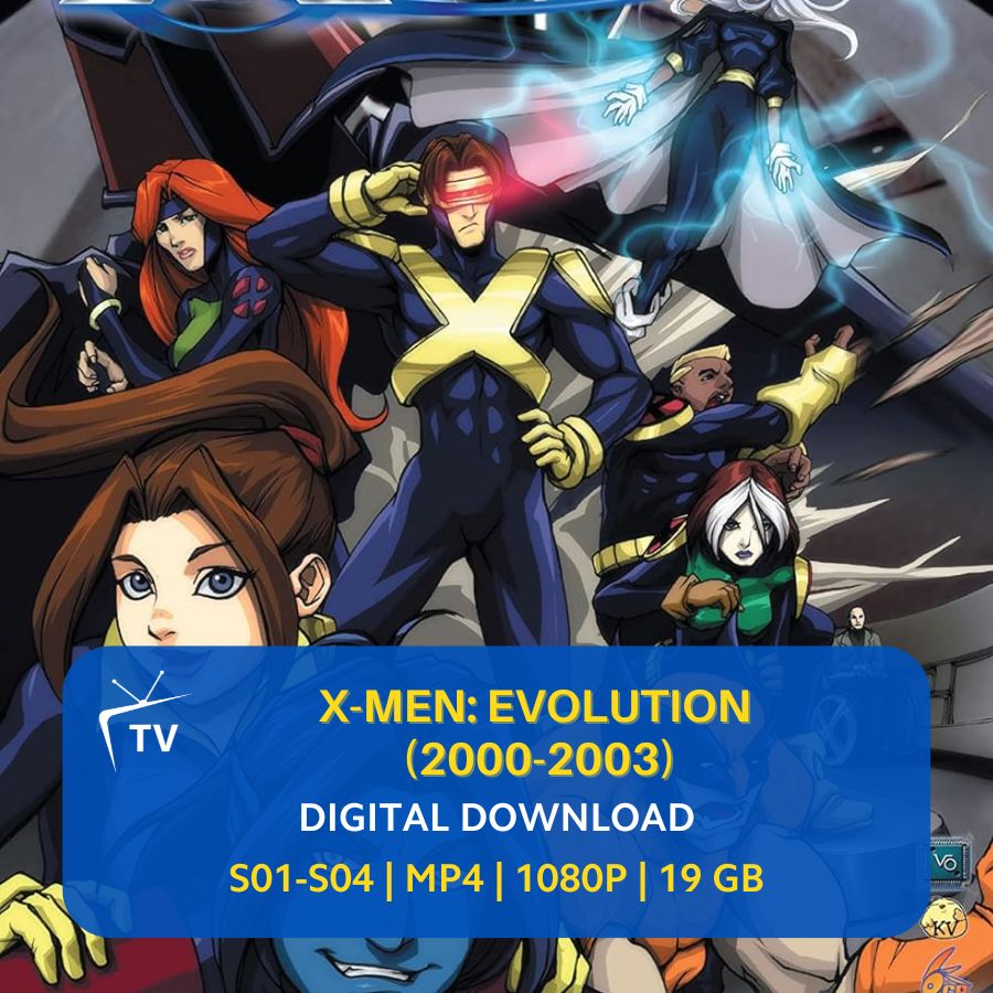 X-Men: Evolution 2000 | Y2K Marvel Cartoon | Digital Download | Wolverine | Cyclops | Rogue ...