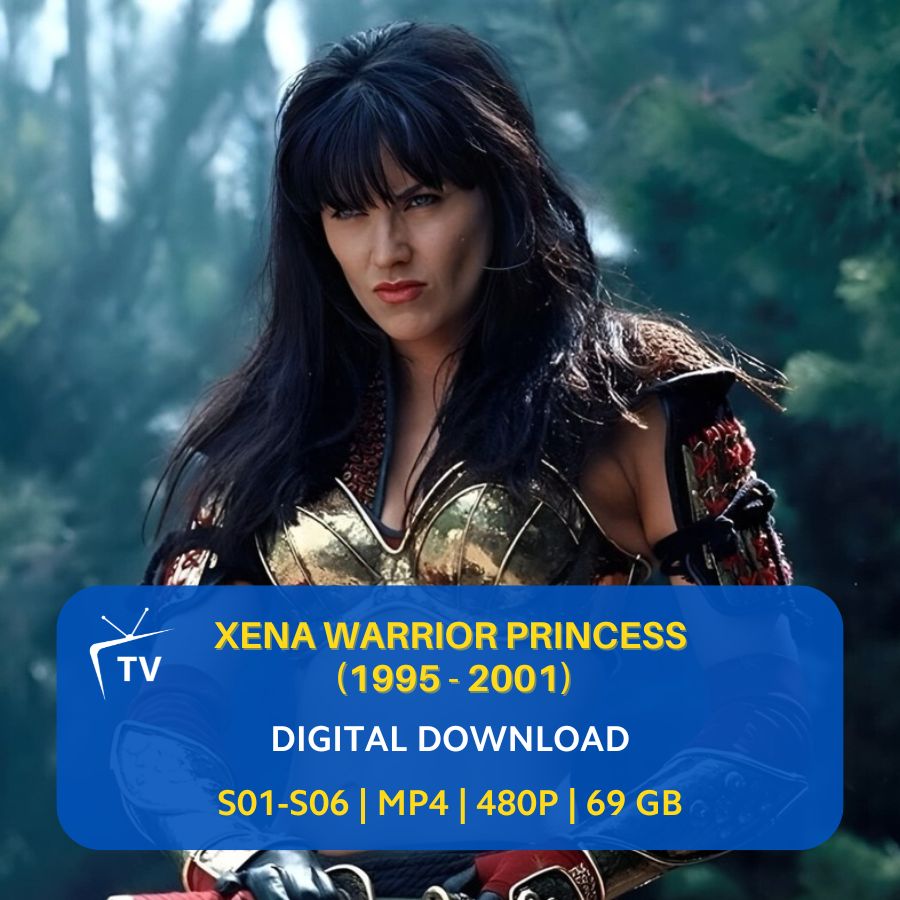Xena: Warrior Princess 1995 | Lucy Lawless | Digital Download | 90s ...