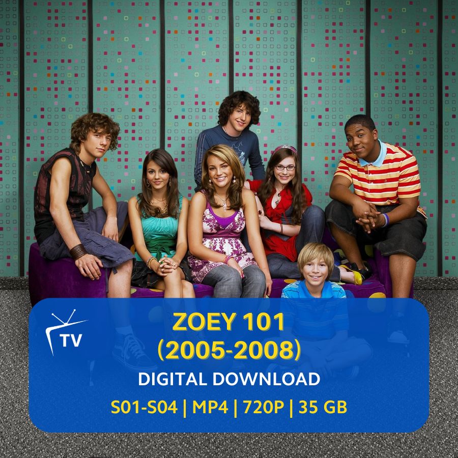 Zoey 101 2005 Complete Series Digital Download | Nickelodeon Teen Drama ...