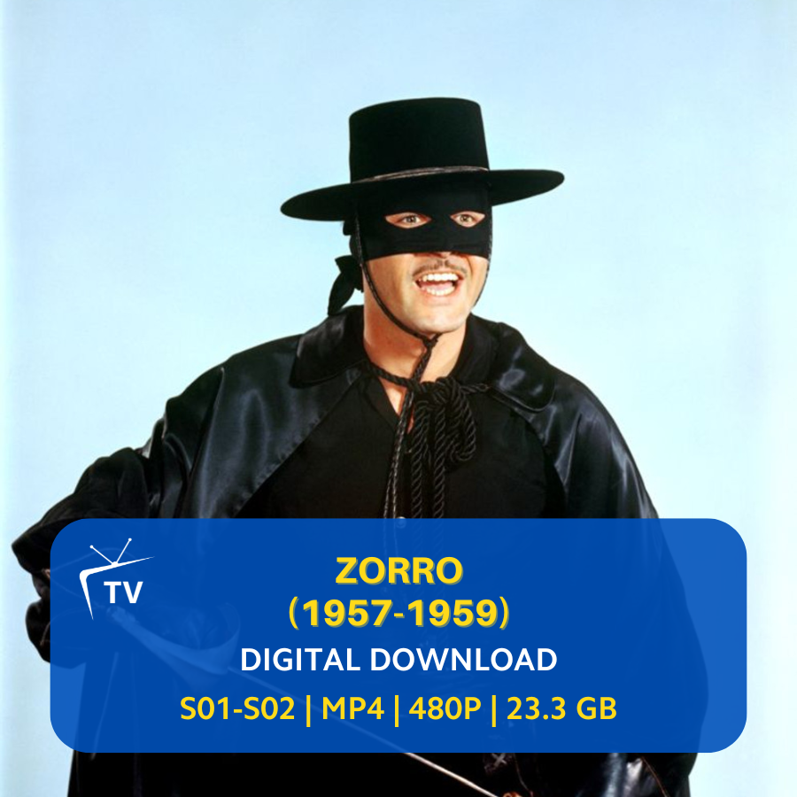 Zorro 1957 TV Series | Classic Zorro Episodes | Vintage TV Show ...